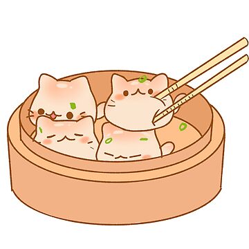 "cat dumplings " Mouse Pad for Sale by miriart | Redbubble