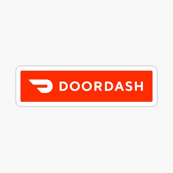 Doordash Driver Stickers | Redbubble