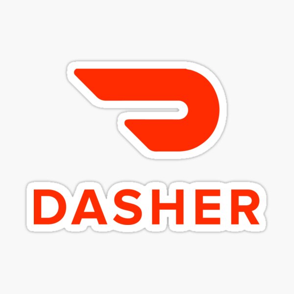 Doordash Driver Stickers | Redbubble