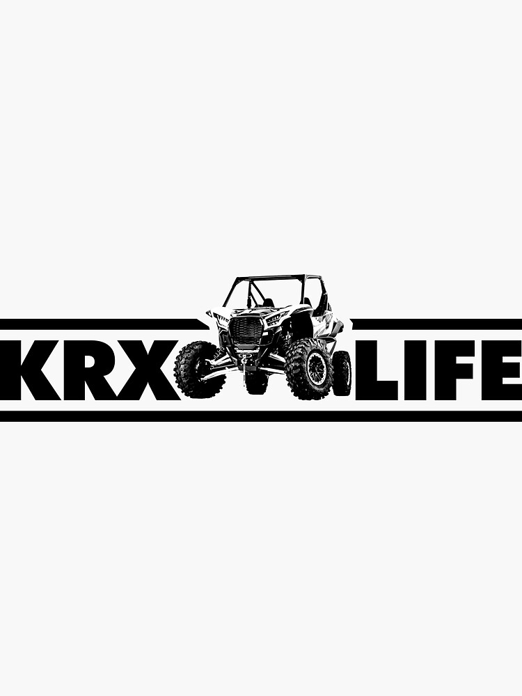 "KRX LIFE" Sticker for Sale by ModernTeeDesign | Redbubble