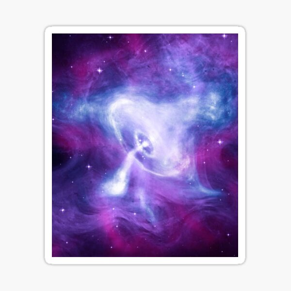 "Purple Blue Galaxy Nebula " Sticker for Sale by Moonyluvdesigns ...