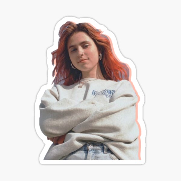 "Clairo Aesthetic Pink" Sticker by art-by-harmonie | Redbubble