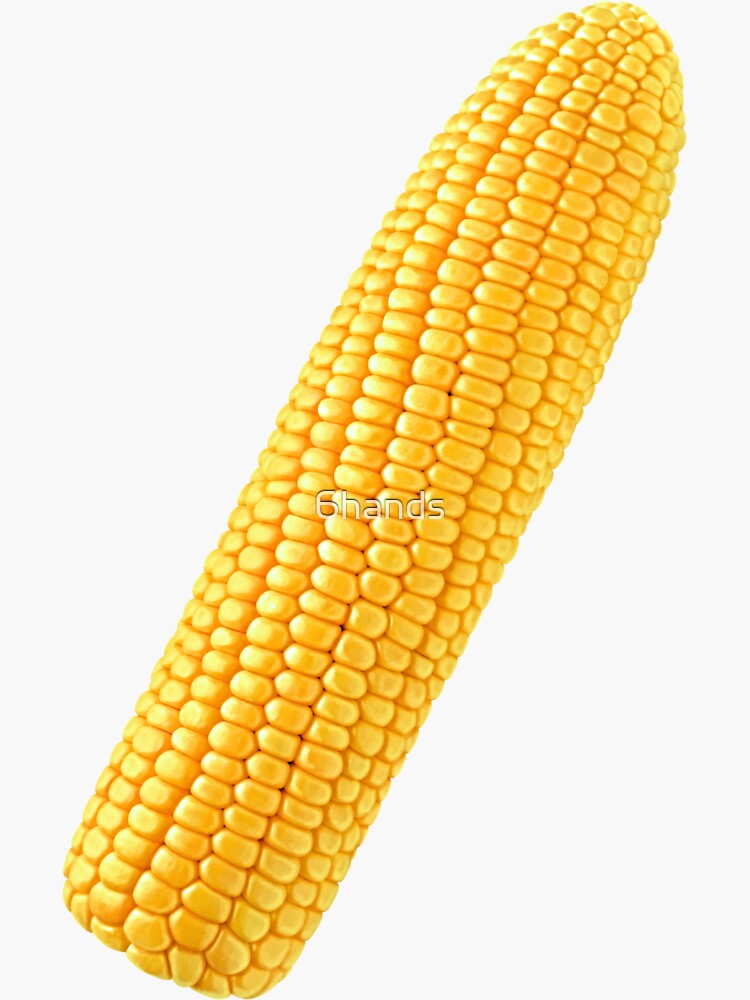 "Corn" Sticker for Sale by 6hands | Redbubble