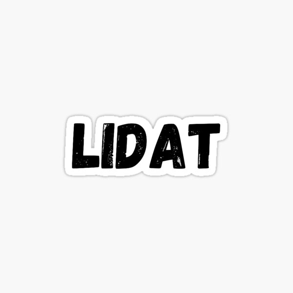"lidat hawaii slang sticker" Sticker for Sale by maplunk | Redbubble