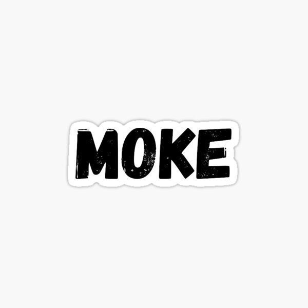 "moke hawaii slang sticker" Sticker for Sale by maplunk | Redbubble