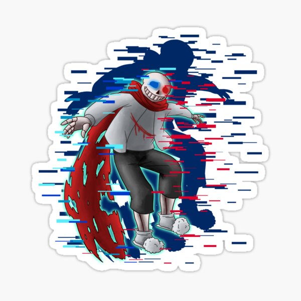 "Errortale Sans" Sticker for Sale by Koonztanze | Redbubble