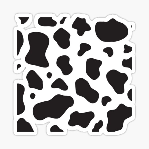 "Cow Print" Sticker for Sale by chelseavine | Redbubble