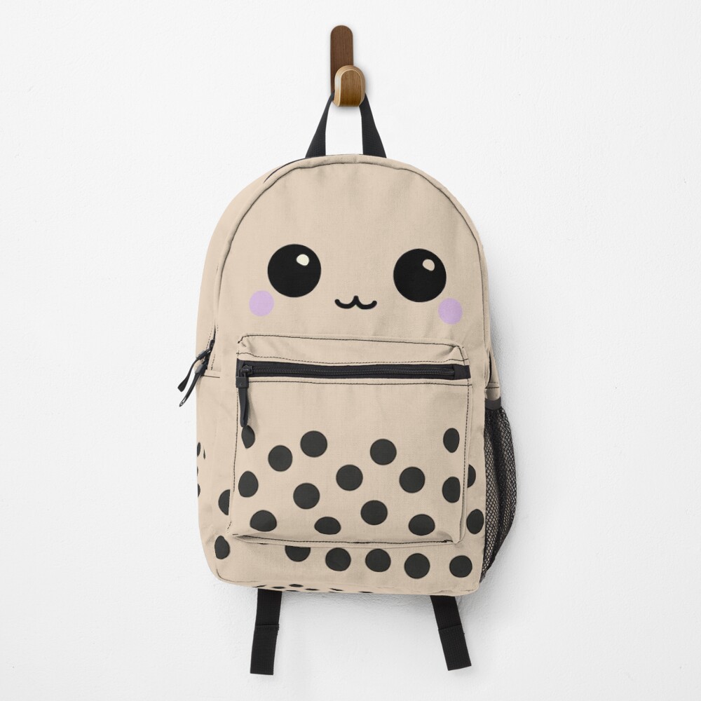 "Bubble Tea Pattern Cute Boba" Backpack for Sale by killbotx | Redbubble