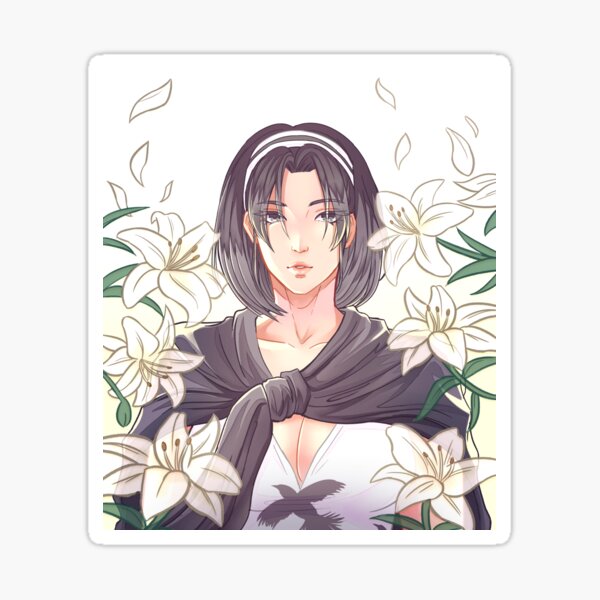 "Jun Kazama" Sticker for Sale by Cherry Ochoco | Redbubble