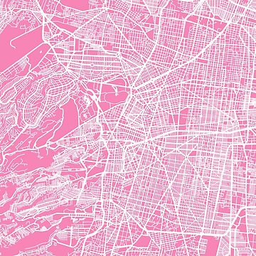 "Mexico map pink" Poster for Sale by mapsart | Redbubble