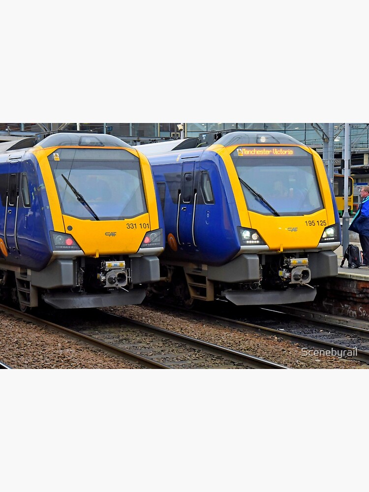 "Class 195 & 331 Northern trains" Photographic Print for Sale by ...