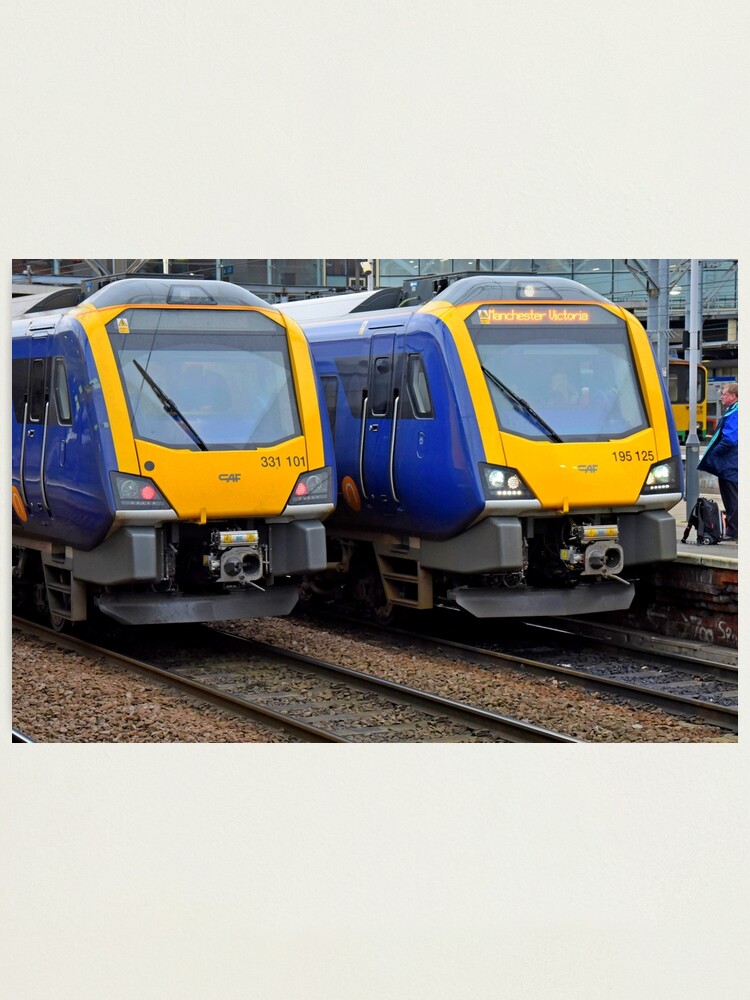 "Class 195 & 331 Northern trains" Photographic Print for Sale by ...