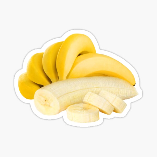 "Bunch of banana" Sticker for Sale by 6hands | Redbubble