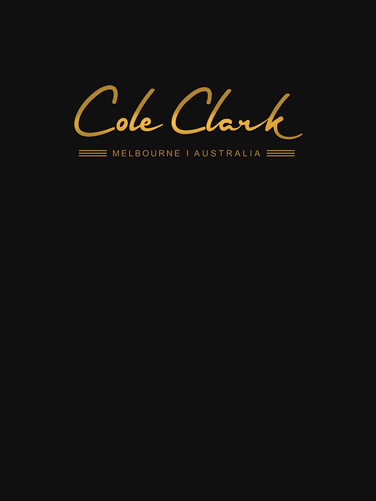 "Cole Clark Logo" T-shirt for Sale by fikries | Redbubble | cole t ...