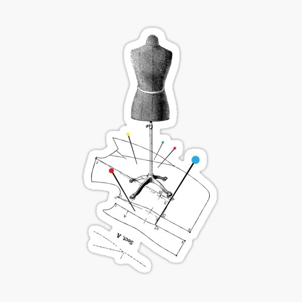 "Mannequins fashion" Sticker by MaroX | Redbubble