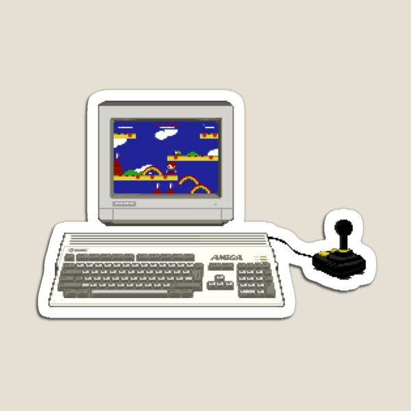 Imán «Commodore Amiga 1200 Retro Gaming - Pixel Art original» de ...