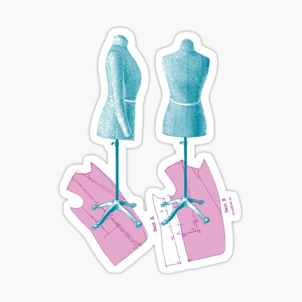 " Mannequins Vintage" Sticker for Sale by MaroX | Redbubble