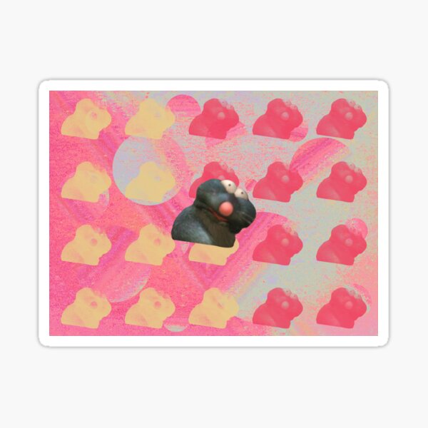 "Remy Ratatouille meme - pastel a" Sticker for Sale by mommottix ...
