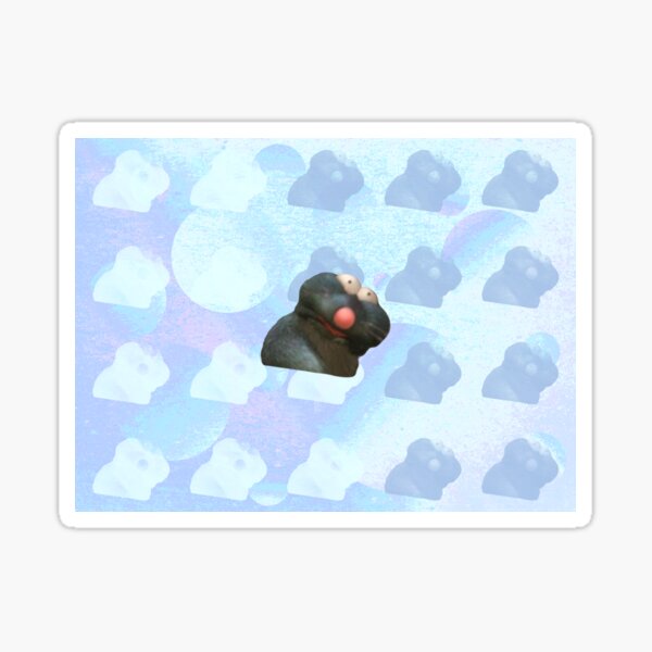 "Remy Ratatouille meme - pastel b" Sticker for Sale by mommottix ...
