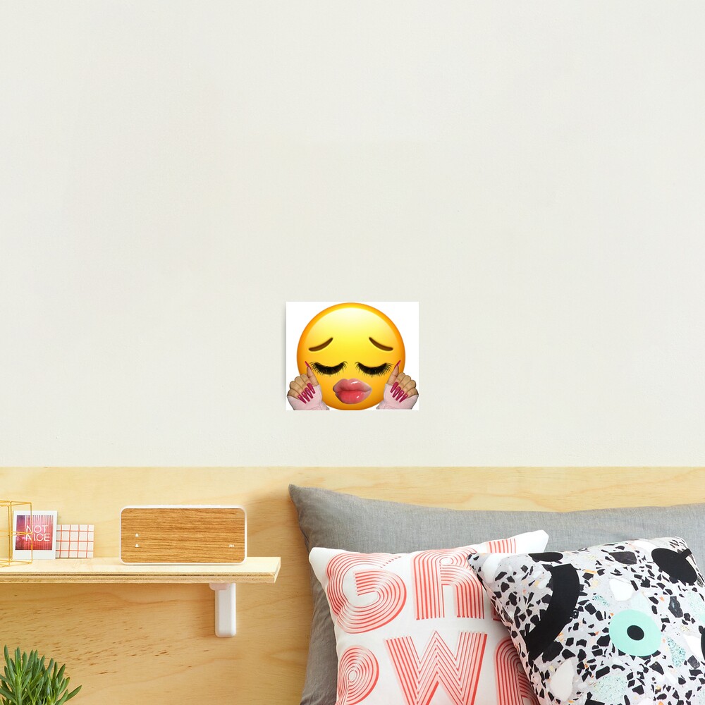 Sassy Emoji Photographic Print For Sale By Albamiller Redbubble