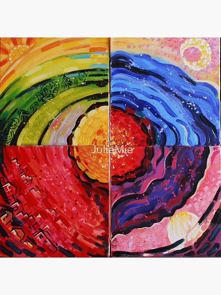 "round earth colorful art" Photographic Print for Sale by JuliaMia ...