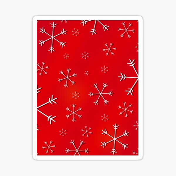 "Snow is falling, all around us... " Sticker for Sale by emDesign123 ...