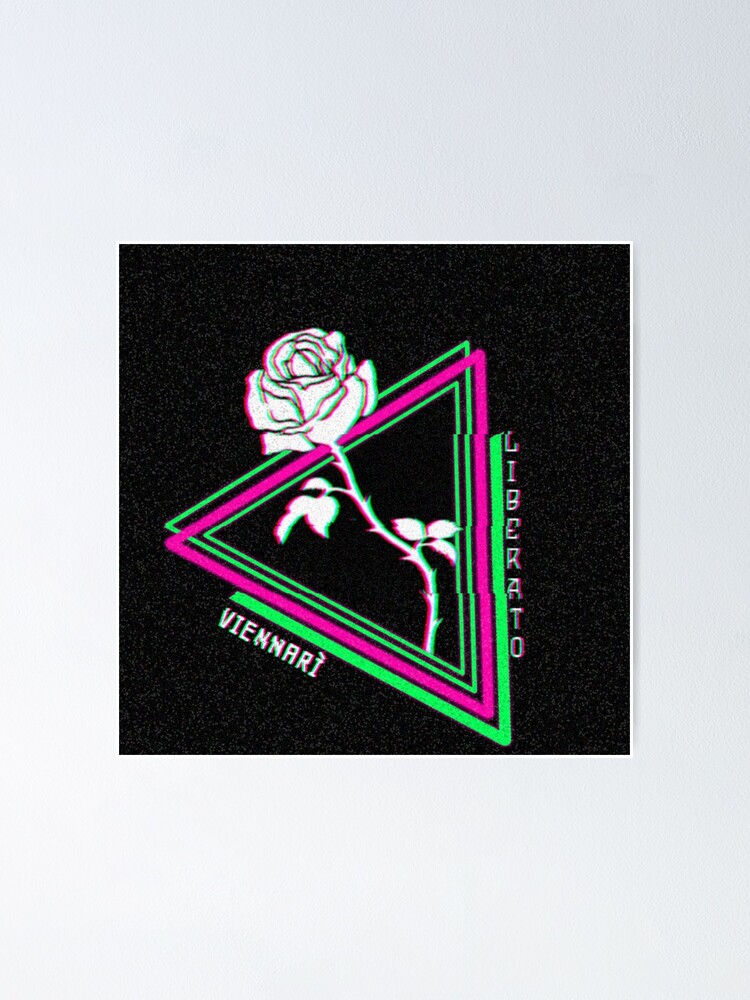 "VIENNARI' - LIBERATO" Poster for Sale by Blooblalah | Redbubble