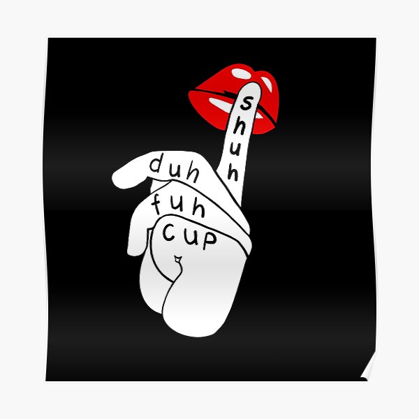 Shush Posters | Redbubble