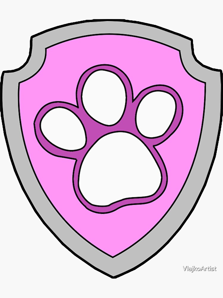 Skye Paw Patrol Badge Template