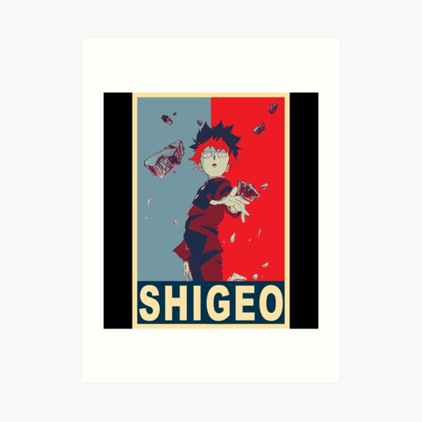 "Shigeo kageyama Poster" Art Print by LahcenBamouh | Redbubble