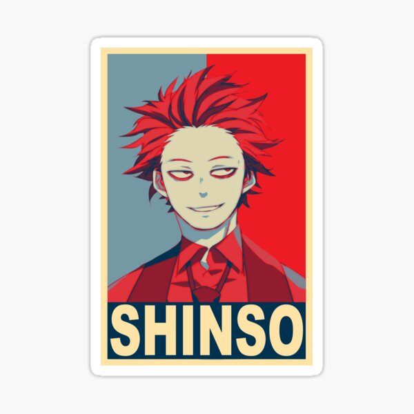 "Shinso hitoshi Poster" Sticker for Sale by LahcenBamouh | Redbubble