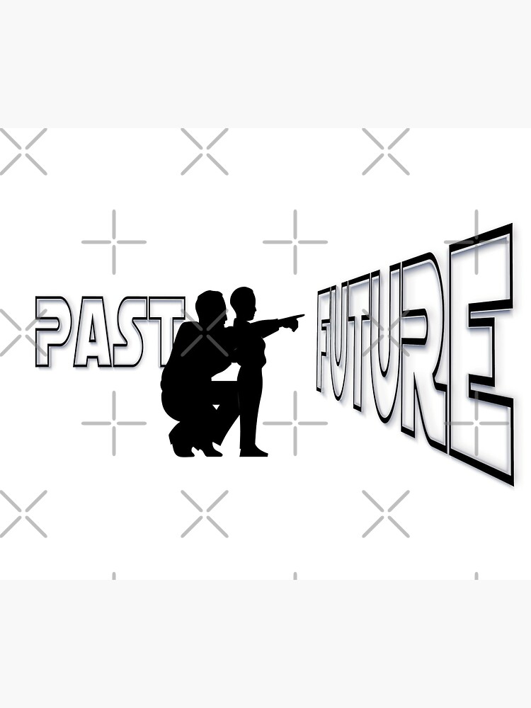 "Past Vs Future" Sticker for Sale by customgiftstore | Redbubble