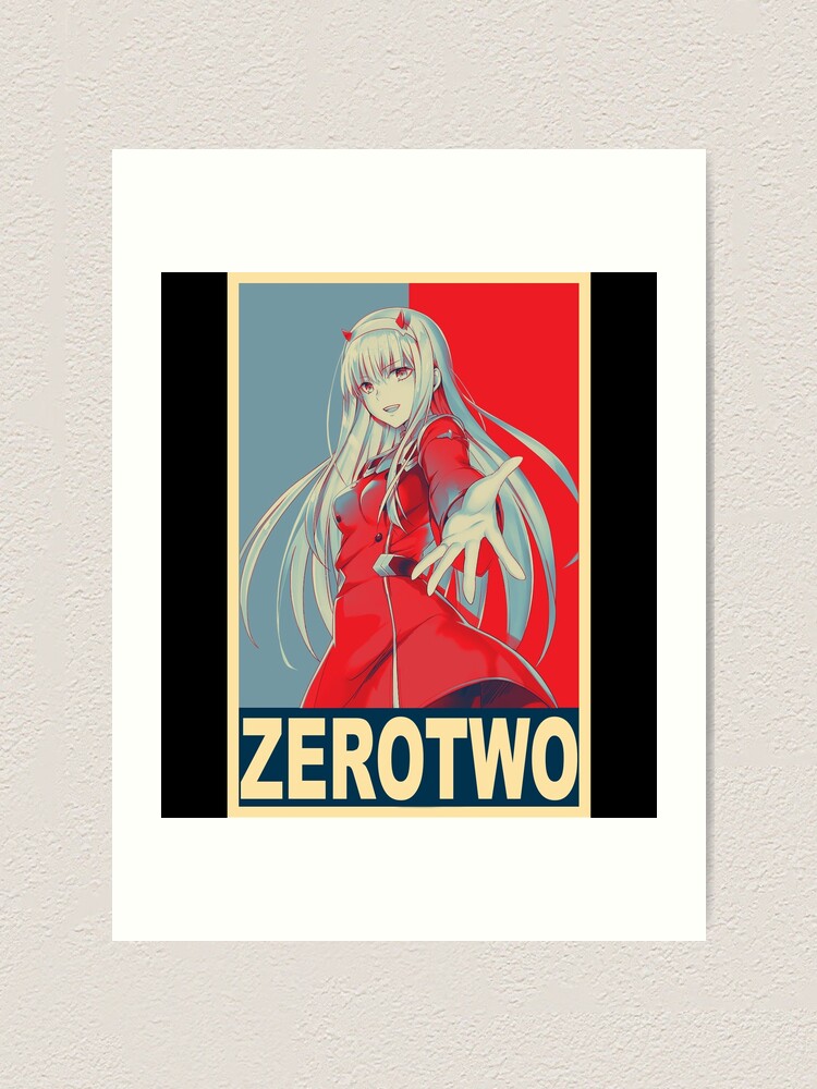 "Zero two Poster" Art Print for Sale by Jack Johnson | Redbubble