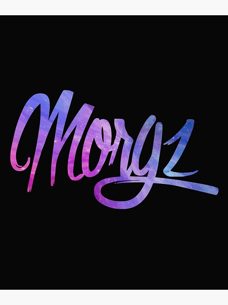 "Youth Morgz Galaxy Logo" Poster by StuffByRoman | Redbubble