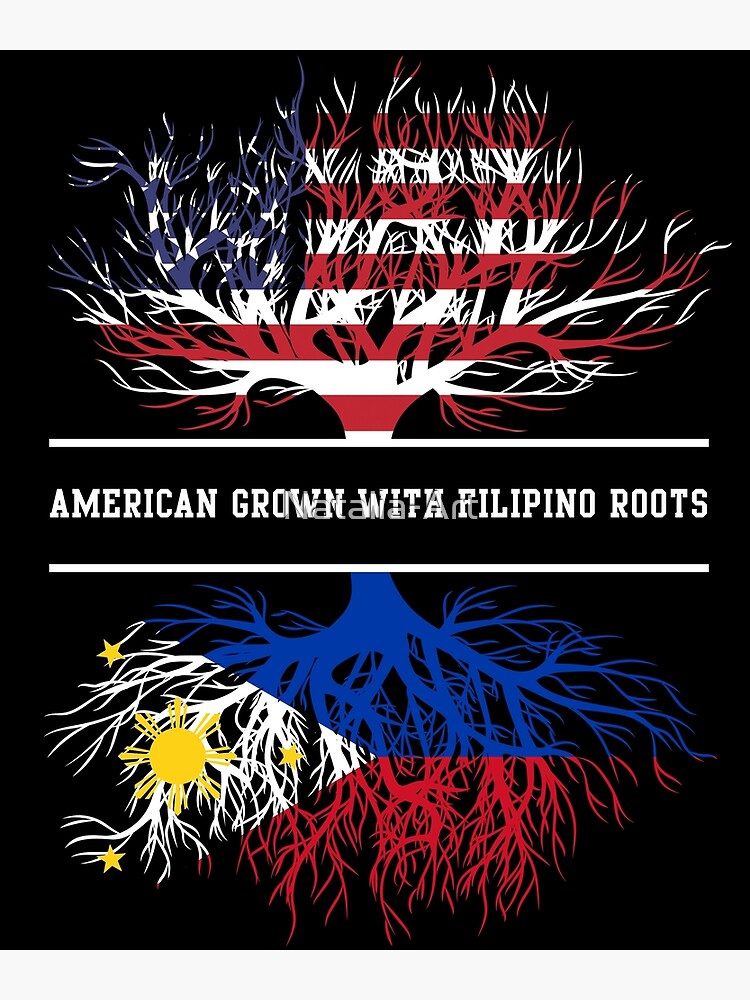"American Grown With Filipino Roots Philippines" Photographic Print by ...