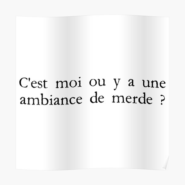 Póster «Kaamelott - Leodagan # 8 - ¿Soy yo o hay una mala onda?» de ...