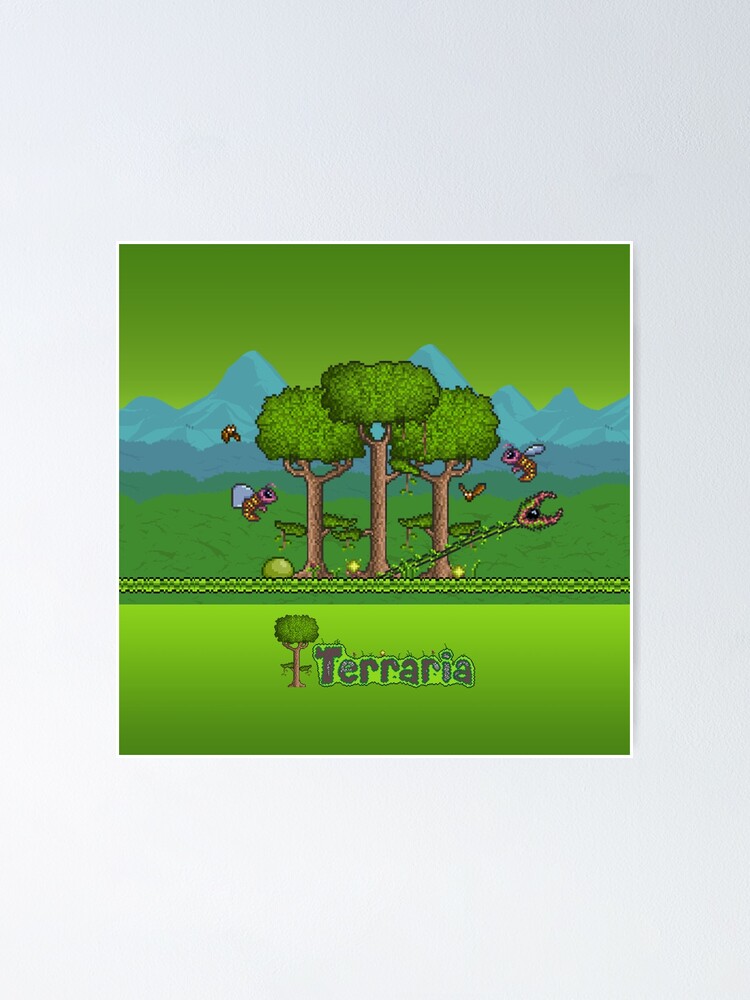 "Terraria - Indie Game" Poster for Sale by Gnextdoor22 | Redbubble