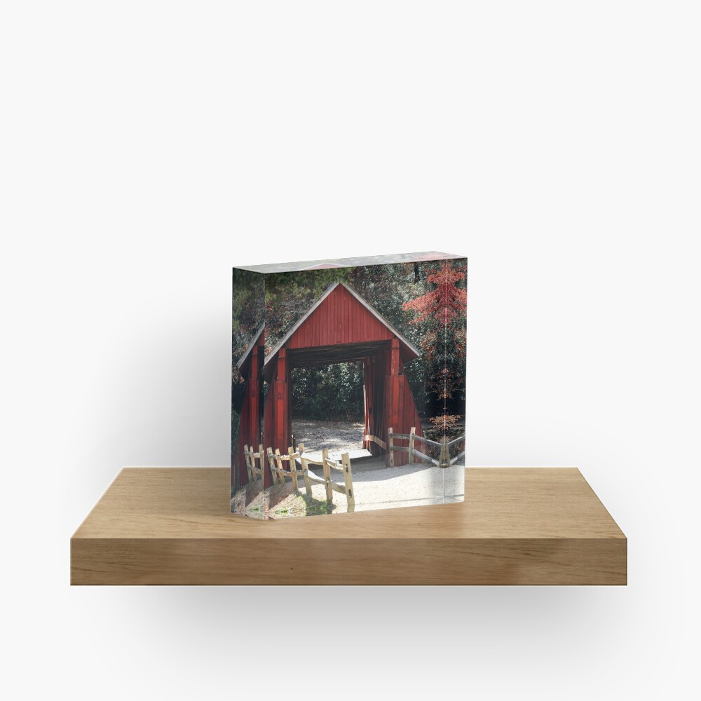"Campbell's Covered Bridge No 4" Sticker for Sale by StampCity | Redbubble