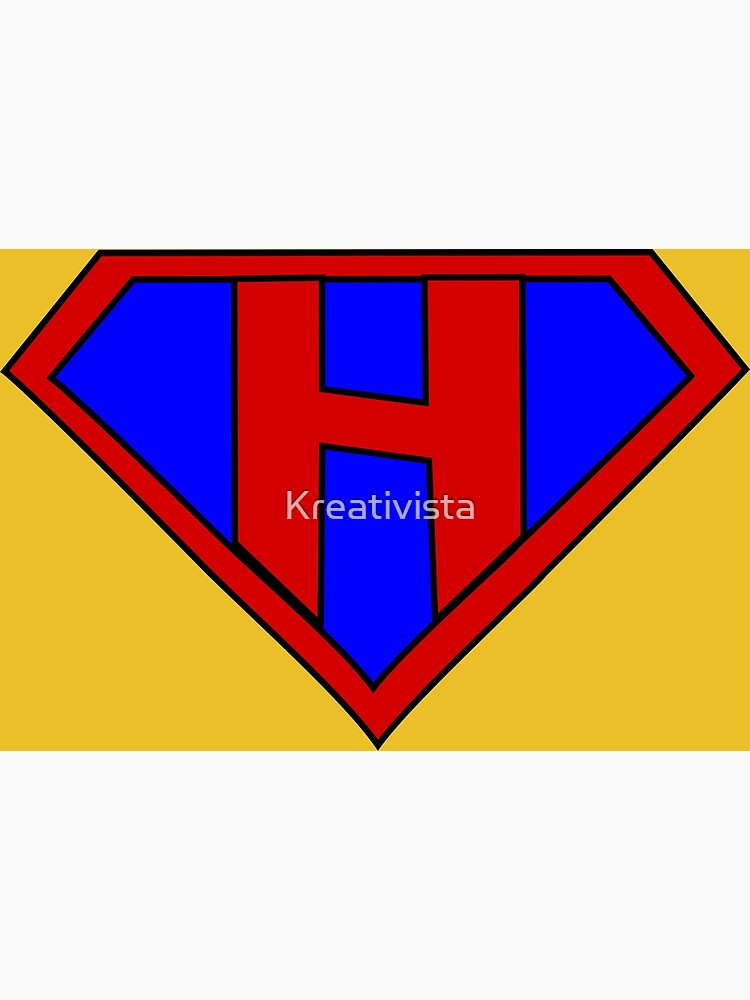 Lámina fotográfica «Héroe, Heroína, Superhéroe, Iniciales, H» de ...