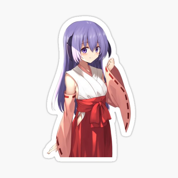 "furude hanyuu higurashi no naku koro ni when they cry" Sticker for ...