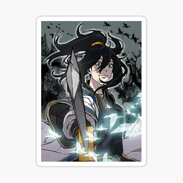 "The Undefeatable Swordsman 1 Song Woo Mun" Sticker for Sale by ...