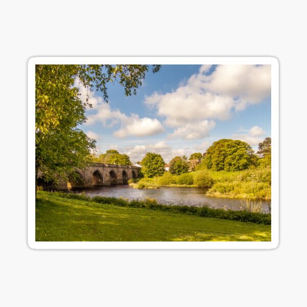 "Croft Bridge" Sticker for Sale by mikebabes15 | Redbubble