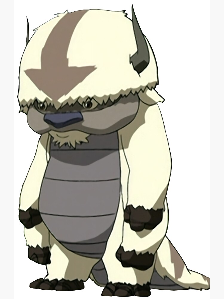 "Appa The Last Airbender" Poster for Sale by mundei | Redbubble