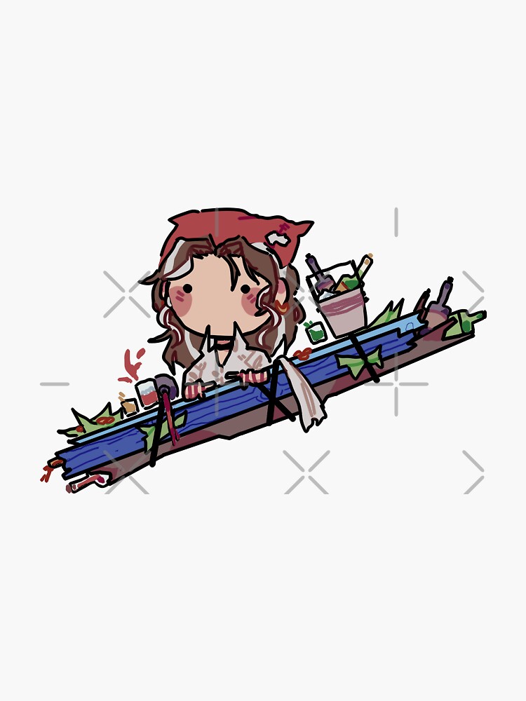 "Identity V: Barmaid" Sticker for Sale by PlantedPans | Redbubble