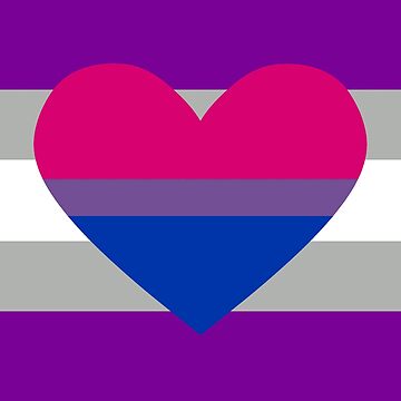 "Grey-Ace and Biromantic" Sticker for Sale by Marissa Barrette | Redbubble