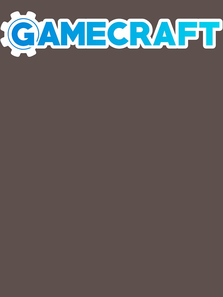 "Official GAMECRAFT White Logo" T-shirt by ROBOCRAFT | Redbubble ...