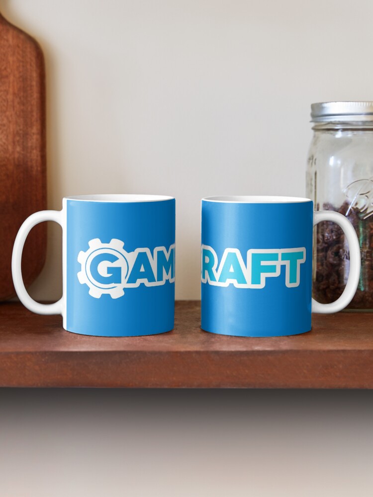 "Official GAMECRAFT Black Logo" Coffee Mug by ROBOCRAFT | Redbubble