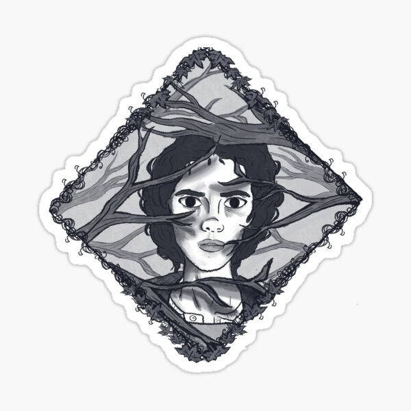 "Pan's Labyrinth--Mercedes " Sticker for Sale by MikaylaKB | Redbubble