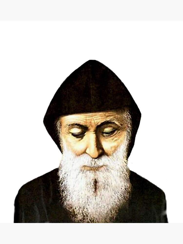 "Saint Charbel of Lebanon" Art Print for Sale by alinerope | Redbubble