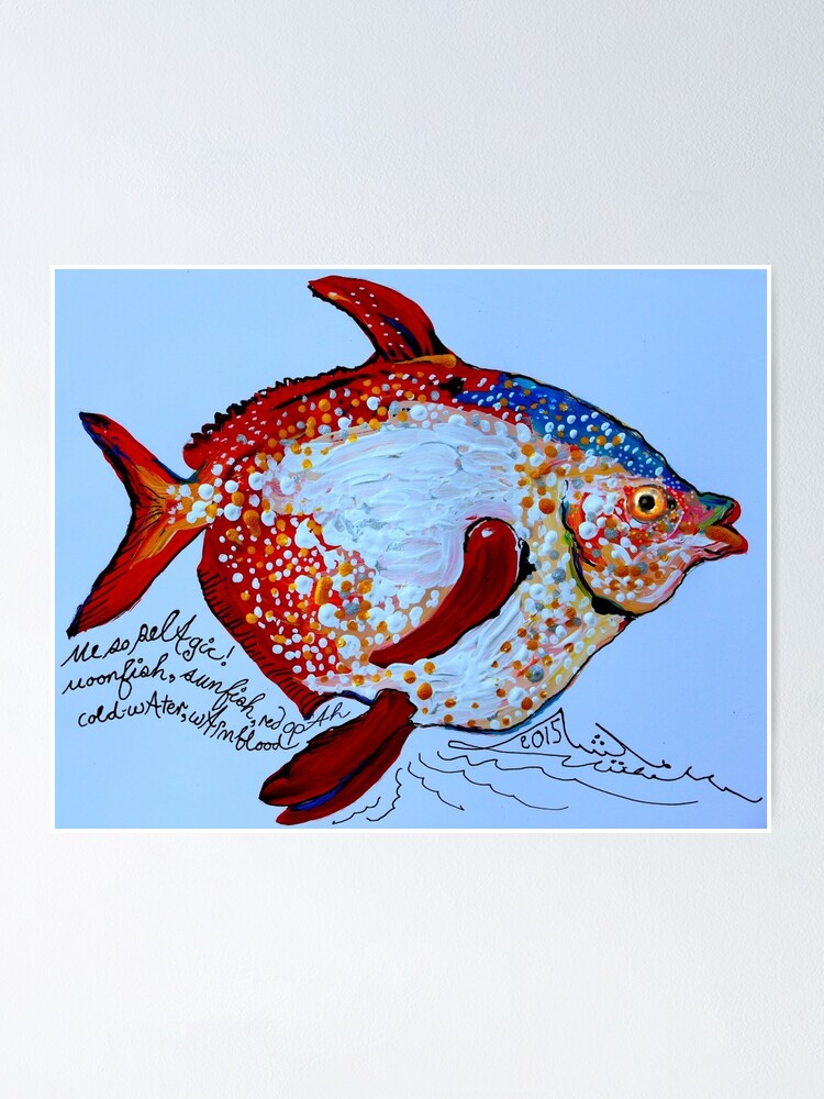 "Opah" Poster for Sale by michdevilish | Redbubble
